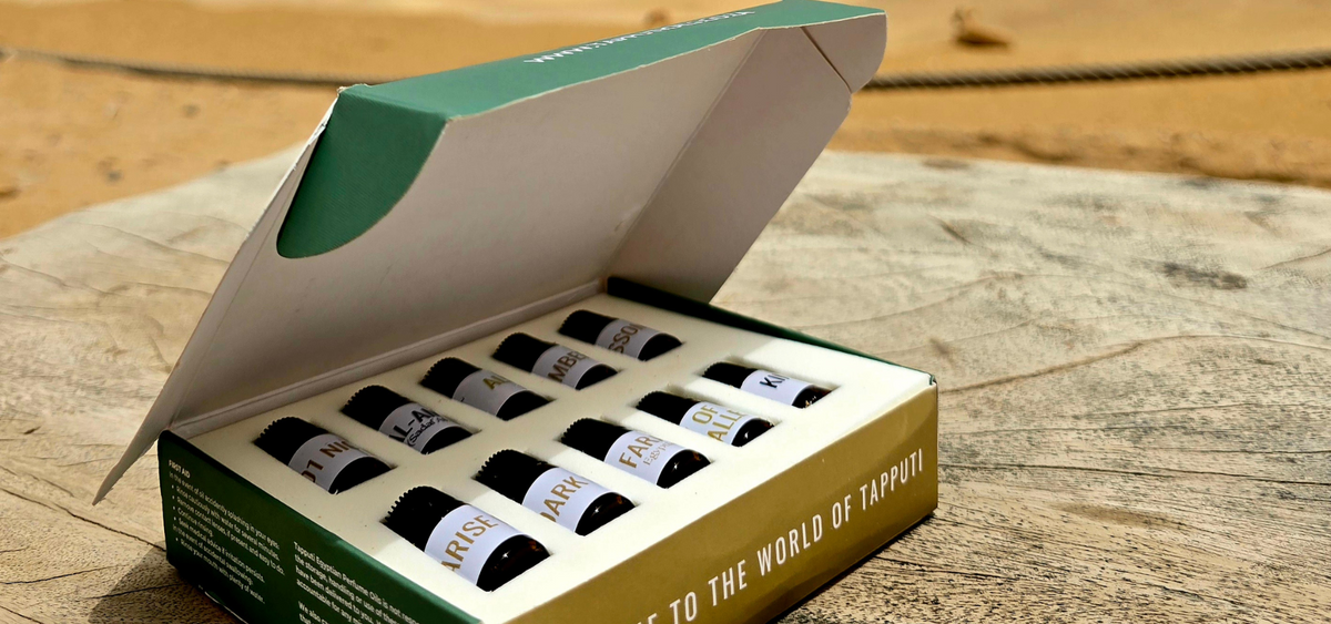 1 x Perfume Oil Set - 10 Samples – Tapputi Egyptian Perfume Oils
