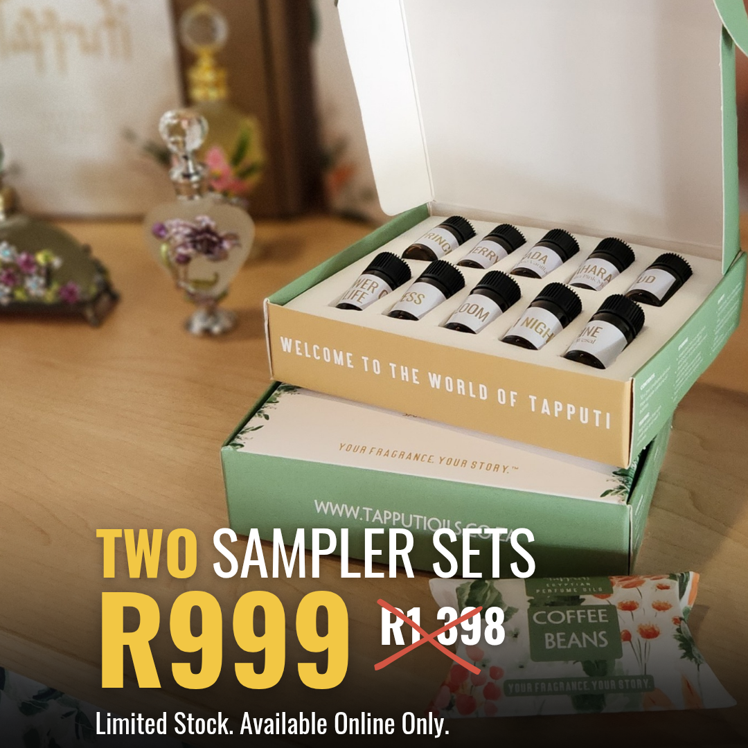 2 X Sets - 20 X Samples – Tapputi Egyptian Perfume Oils