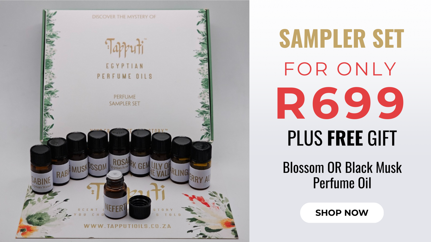 Tapputi Egyptian Perfume Oils