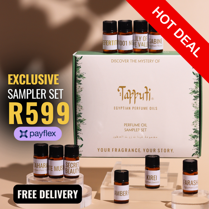 1 x Perfume Oil Set - 10 Samples – Tapputi Egyptian Perfume Oils